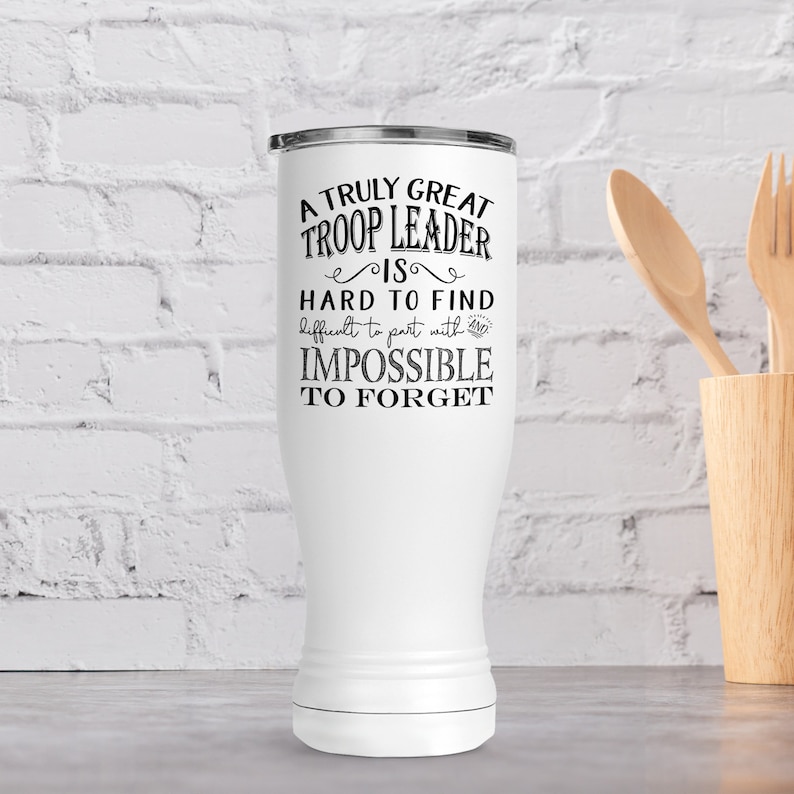 Thank You Troop Leader Gift, A Truly Great Troop Leader Tumbler, Scout ...