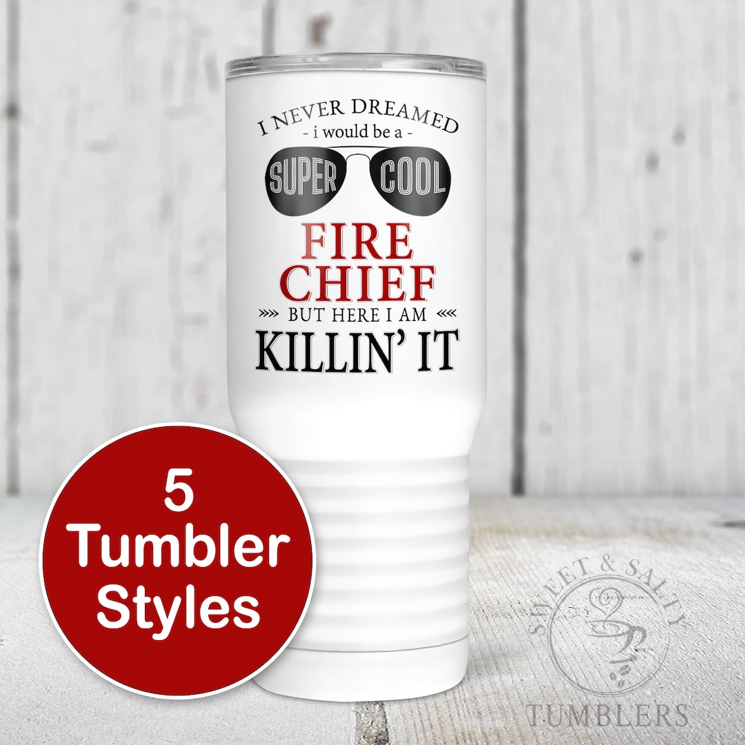 Fire Chief Gift for Fire Department Chief, Super Cool Fire Chief ...