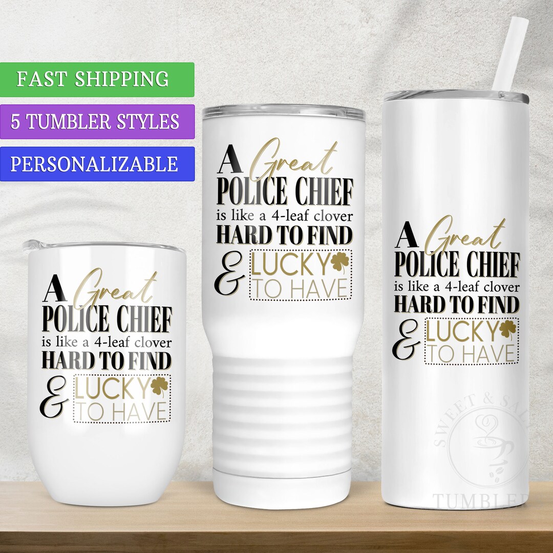 Police Chief Appreciation Gift for Chief of Police, A Great Police ...