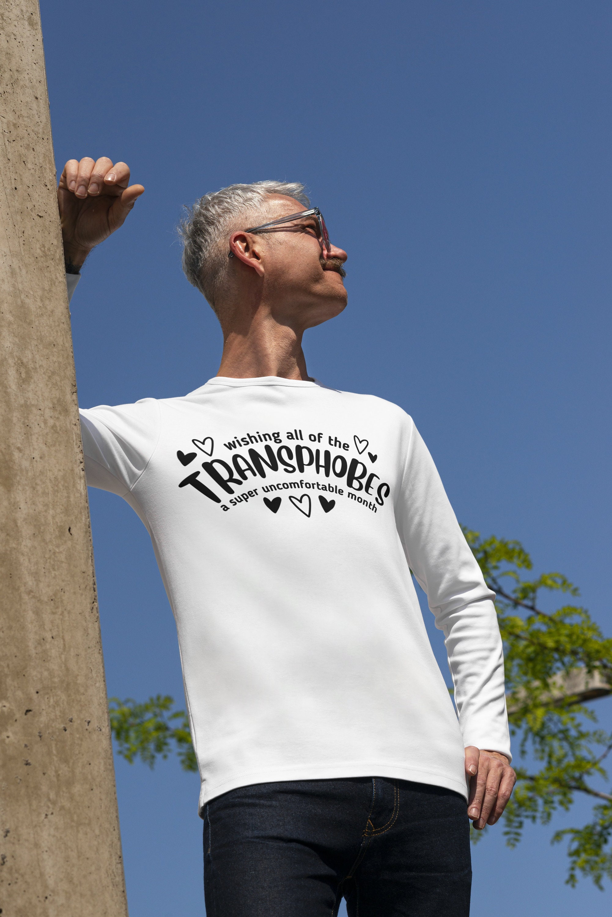 Wishing All the Homophobes a Super Uncomfortable Month SVG and PNG Cut ...