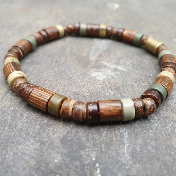 Mens Wood Bracelet - Etsy