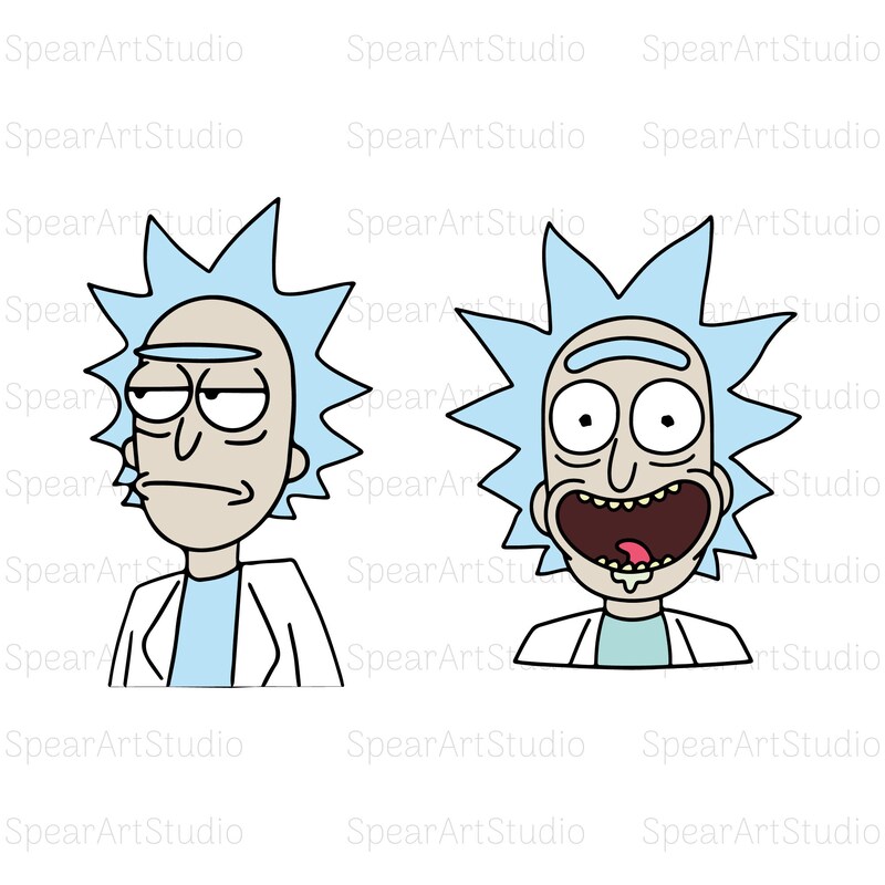 Rick and Morty Svg - Etsy