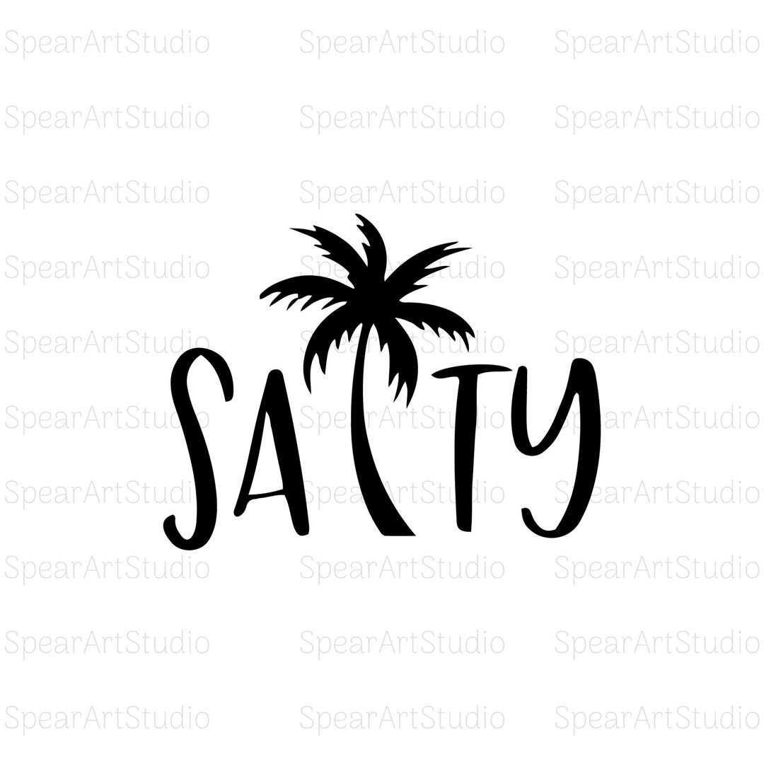Salty SVG, Summer SVG, Salty Summer Svg, Beach Svg, Summer Shirt Design ...