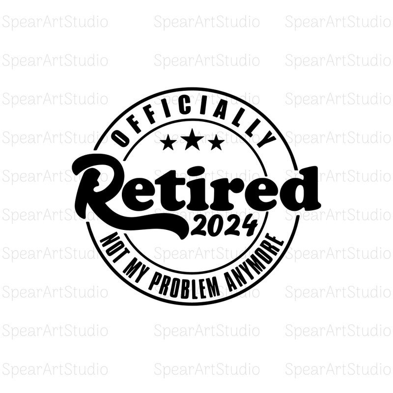 Retirement Svg - Etsy