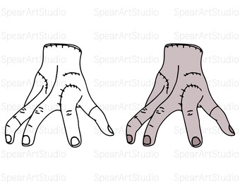 Wednesday Addams Jpg Svg Png - Etsy