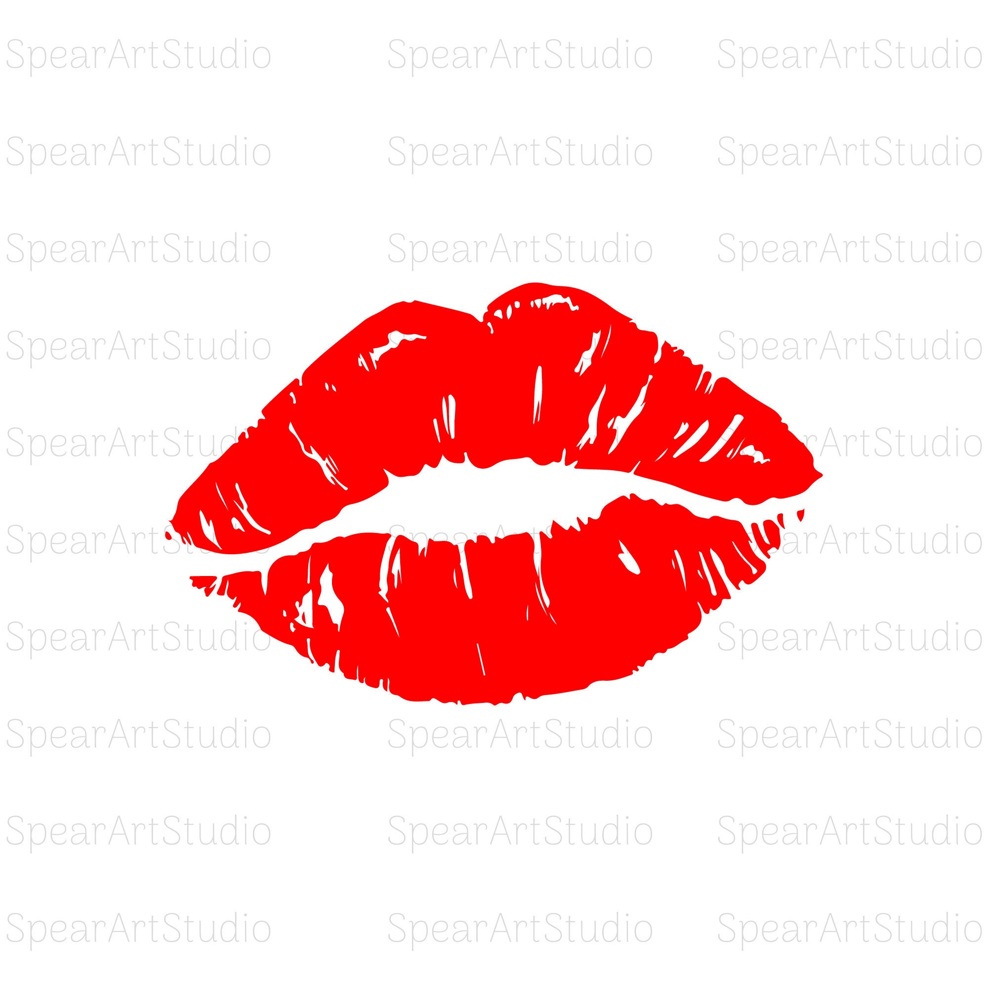 Lippen svg, Rote Lippen svg, Kiss svg, American lips svg, Kiss design ...