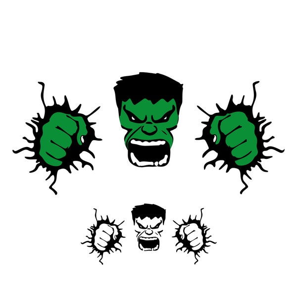 Hulk Svg - Etsy