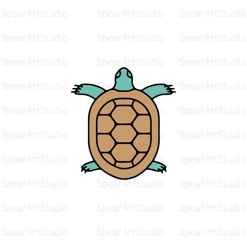 Turtle Svg Sea Turtle Svg Turtle PNG Turtle Clipart Turtle - Etsy