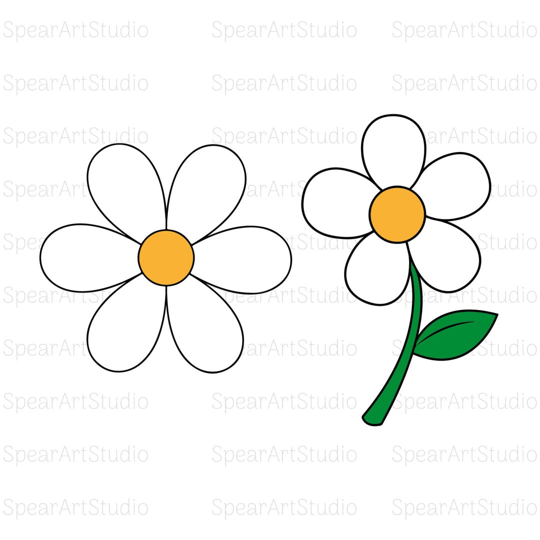 Daisy SVG Bundle, Daisy Flower Svg Files for Cricut, Png • Jpg • Pdf ...