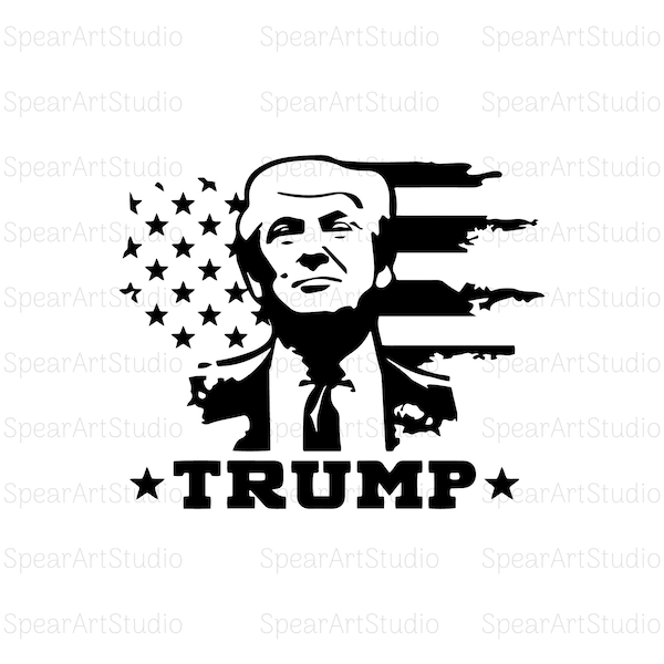 Trump Face Download - Etsy