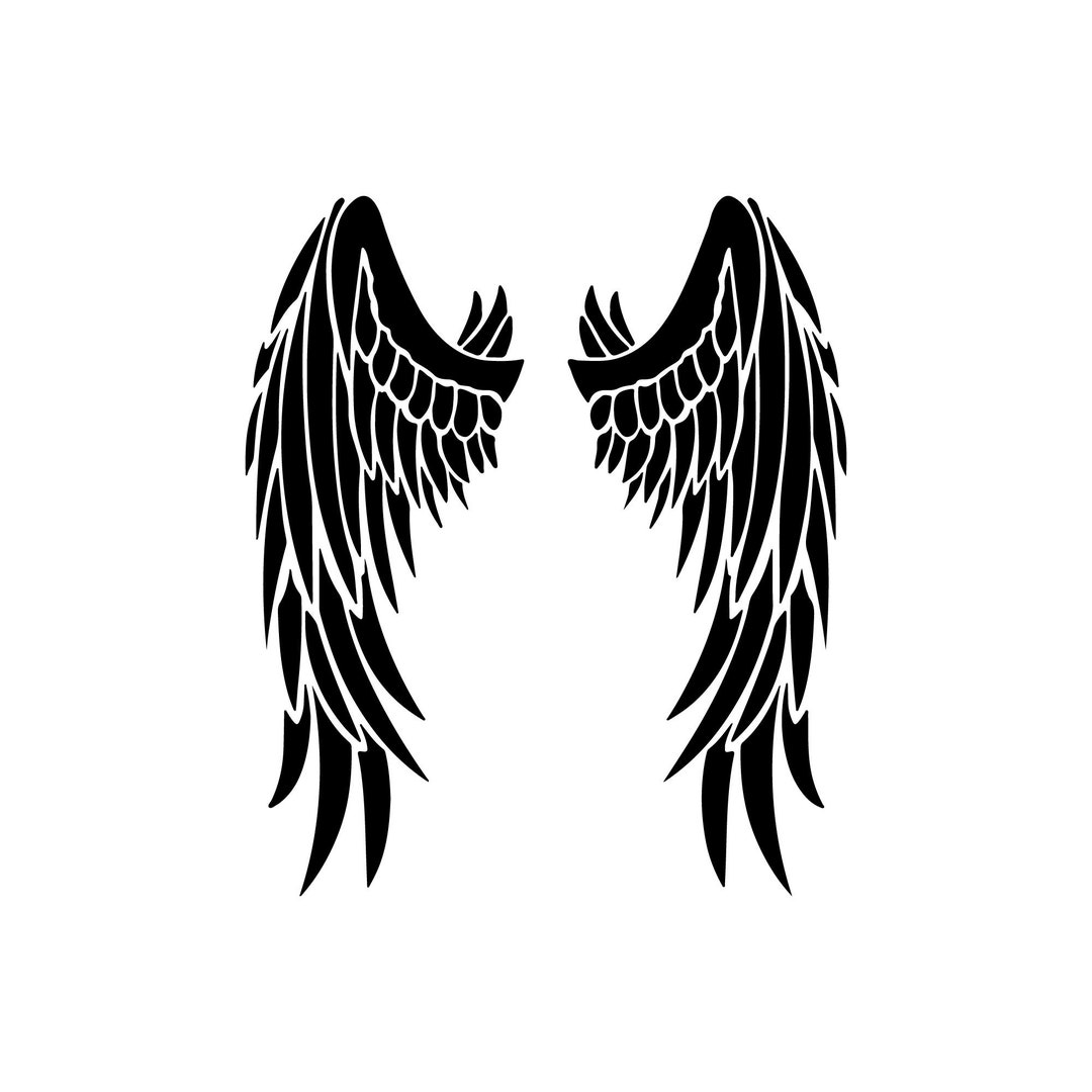 ANGEL WINGS SVG - Angelic Svg, Commercial Use Svg, Cricut Angel Svg ...