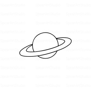 Saturn Svg, Planet Svg, Saturn Planet SVG File, Svg Files for Cricut ...