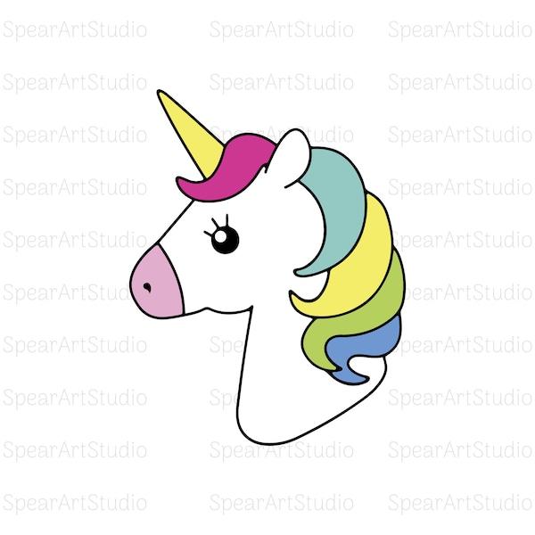 Unicorn Svg - Etsy