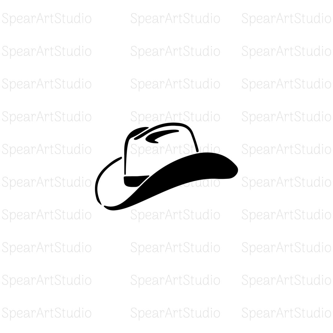 Cowboy Hat SVG File Country Western SVG / SVG, Png, Pdf, Ia, File ...