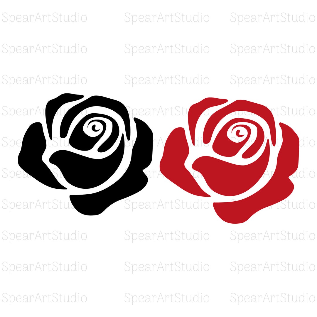 Rose SVG Flowers SVG Digital Download Instant Download - Etsy