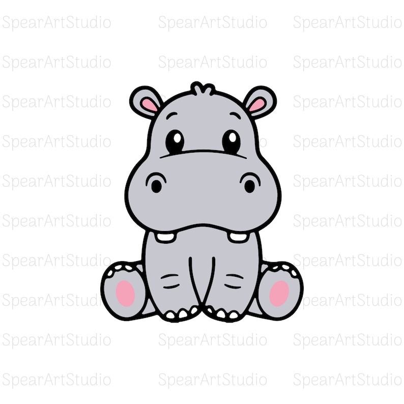 Safari Animals Outline SVG Cute African Jungle Animal Cut File Cricut ...