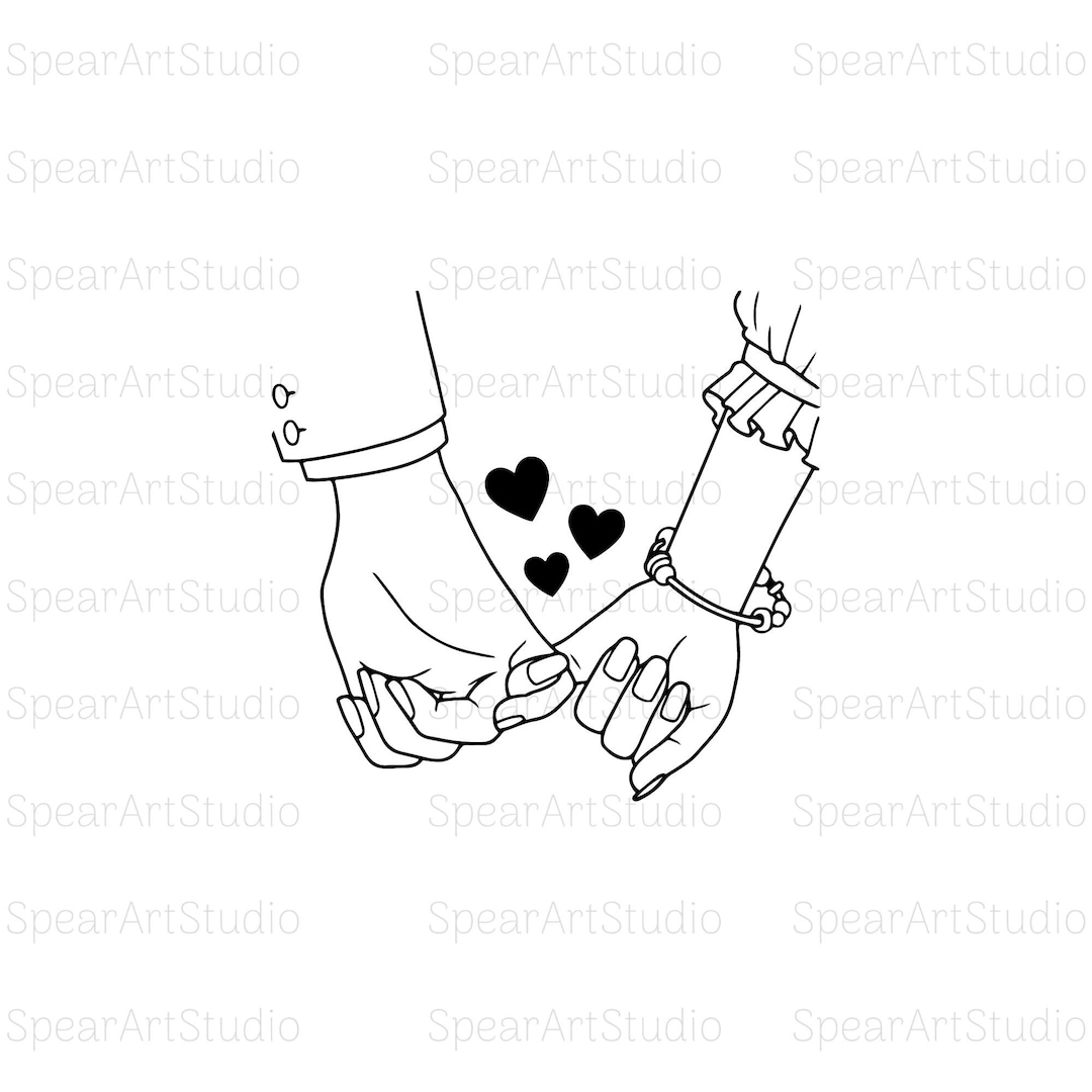 Couple Hands SVG, Hand Holding Svg, Heart Svg, Couple Svg,png,ai,jpg ...