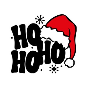 Ho Ho Ho SVG, Cut File, Santa Svg, Christmas Svg - Etsy