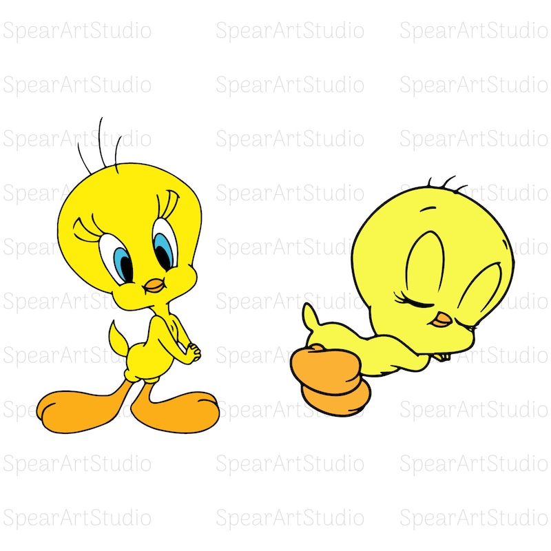 Tweety Bird Svg - Etsy