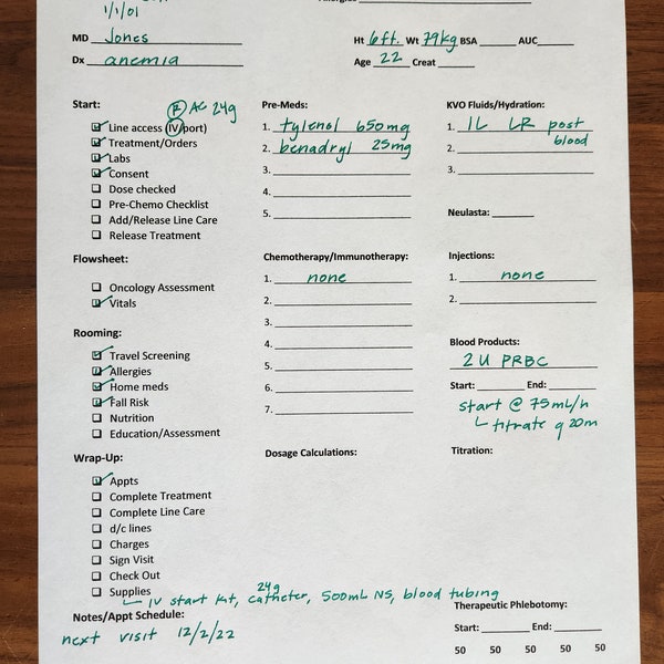 Epic Report Sheet - Etsy