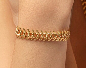 Fishbone Bracelet - Etsy