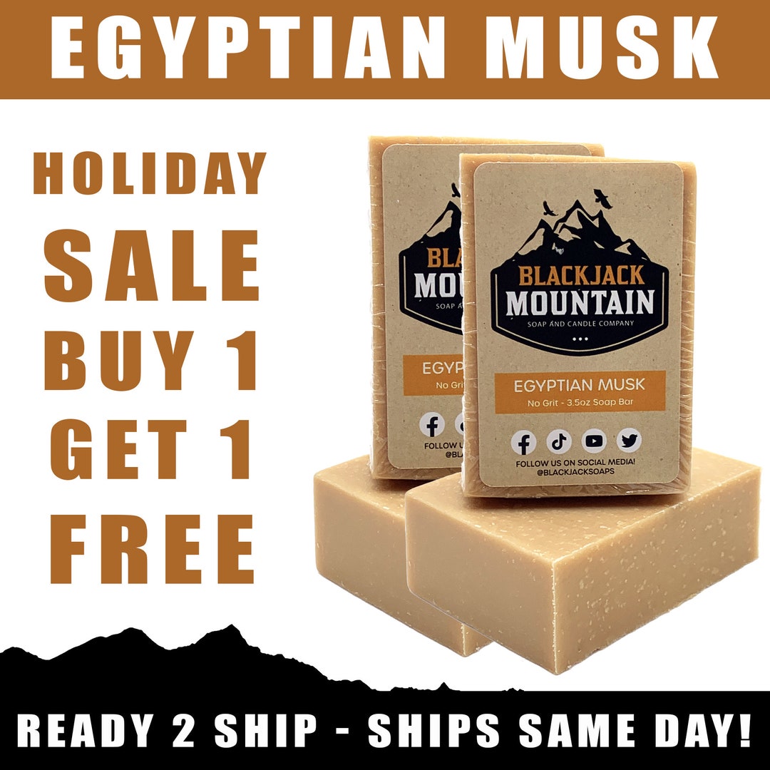Egyptian Musk Men's Soap Great for Men's Gift Guy Gift Men's Soap - Etsy
