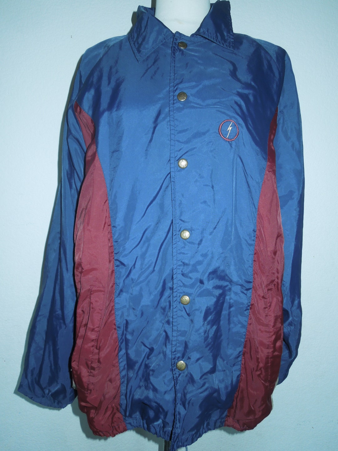 Vintage LIGHTNING BOLT Jacket Size XL - Etsy