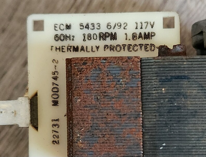 RMI Model 8050DH AP 203-213 Coffee Vending Machine Auger Motor 180 RPM ...