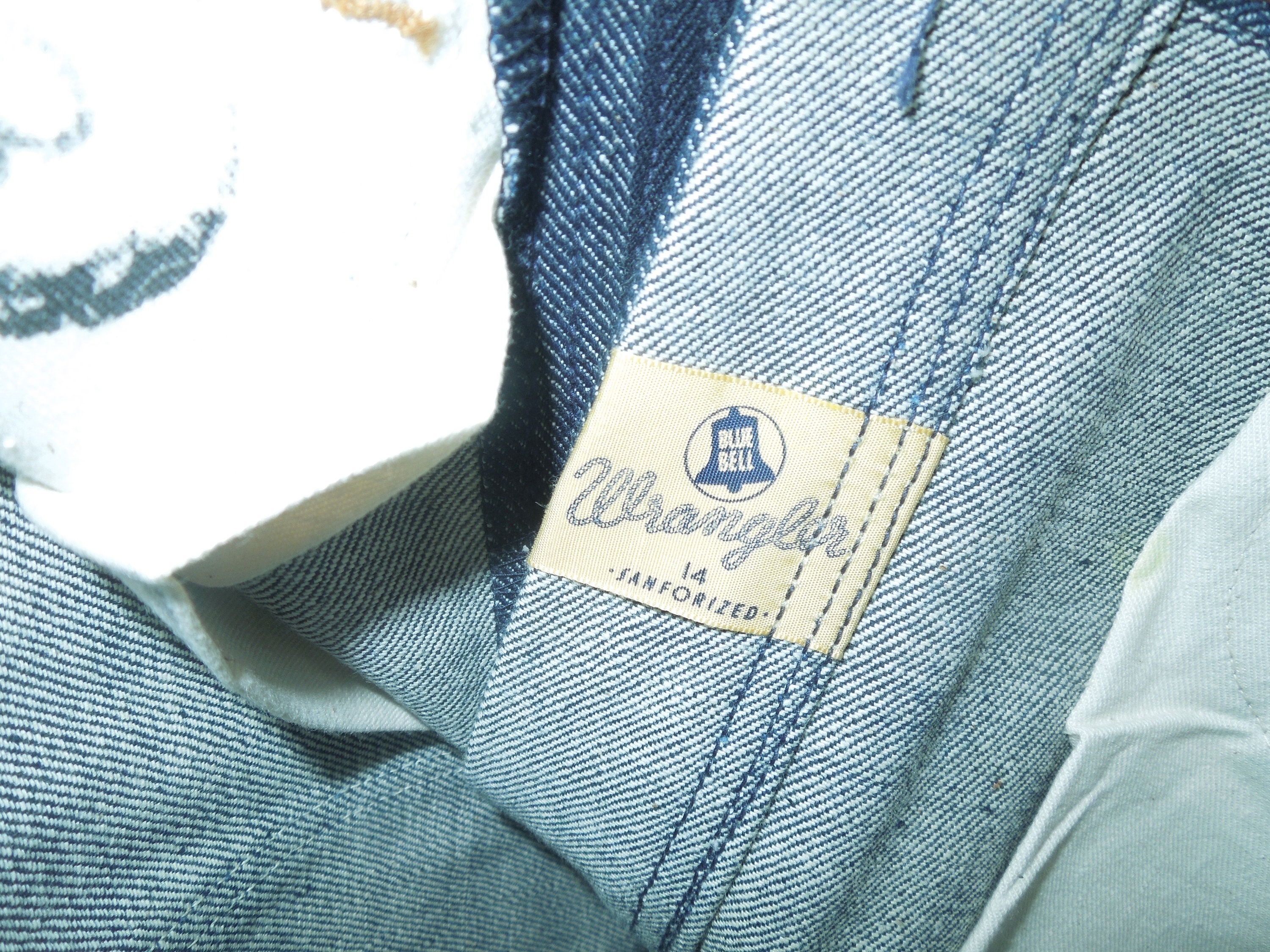 Vintage Blue Bell Wrangler Made in USA Size 27x30 14 - Etsy