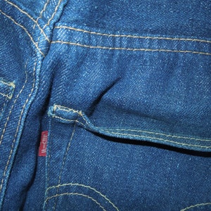Vintage Levis Big e Rivets Women's Denim Jeans Reg Tag Made in USA Size ...