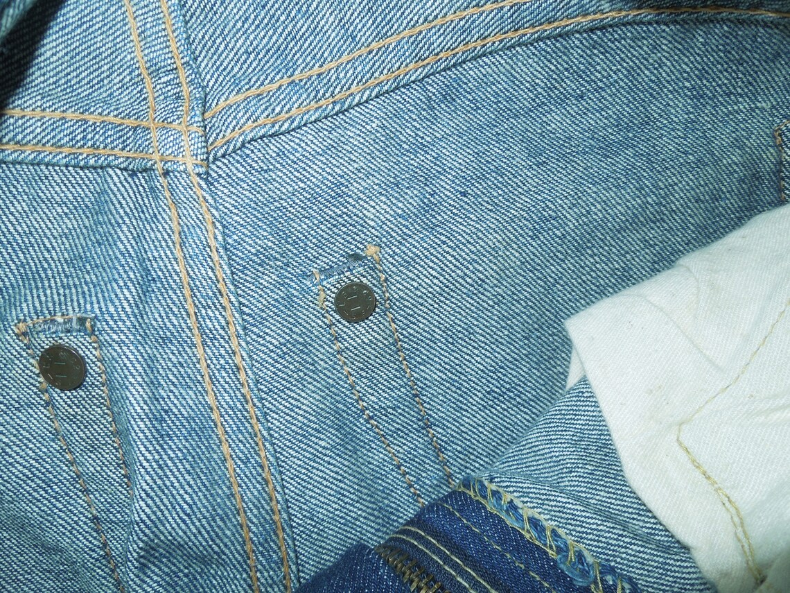 Vintage Levis Big e Rivets Women's Denim Jeans - Etsy