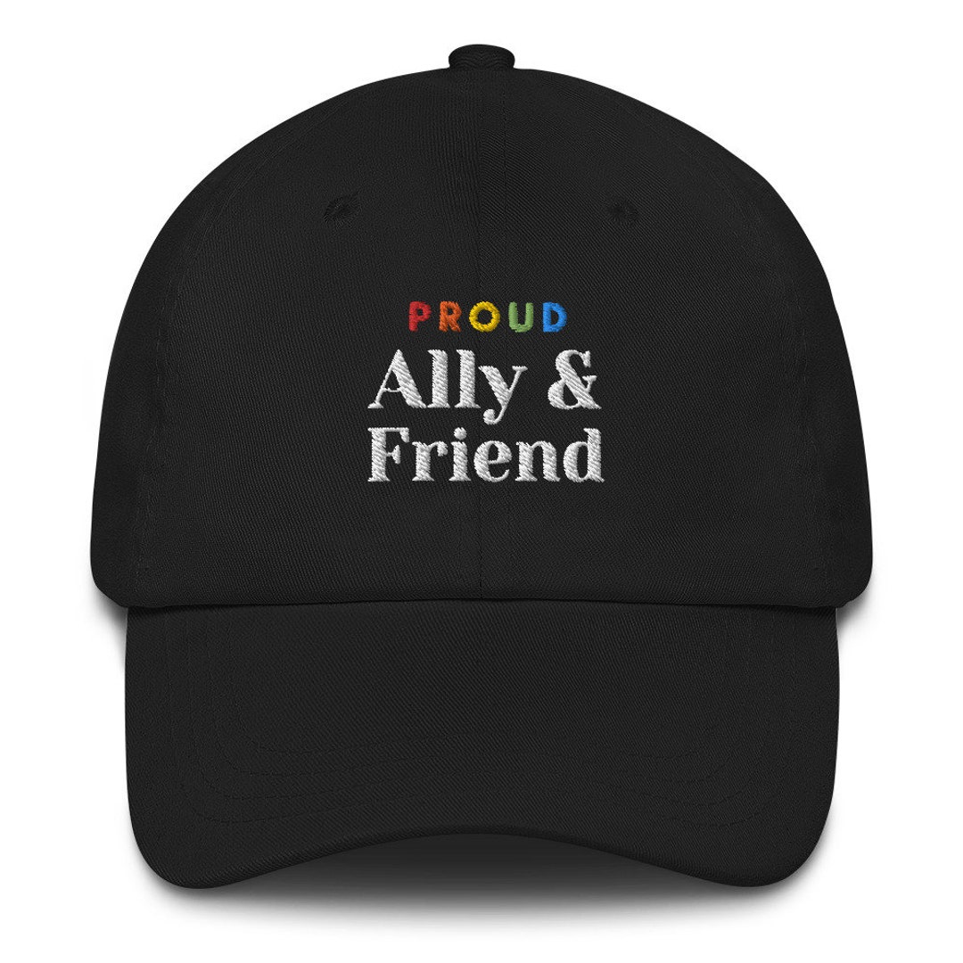 Straight Ally Pride Flag Baseball Hats, LGBT Hat, Rainbow Baseball Hat ...
