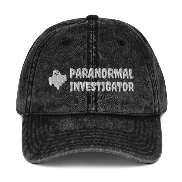 Paranormal Investigator Hat - Etsy