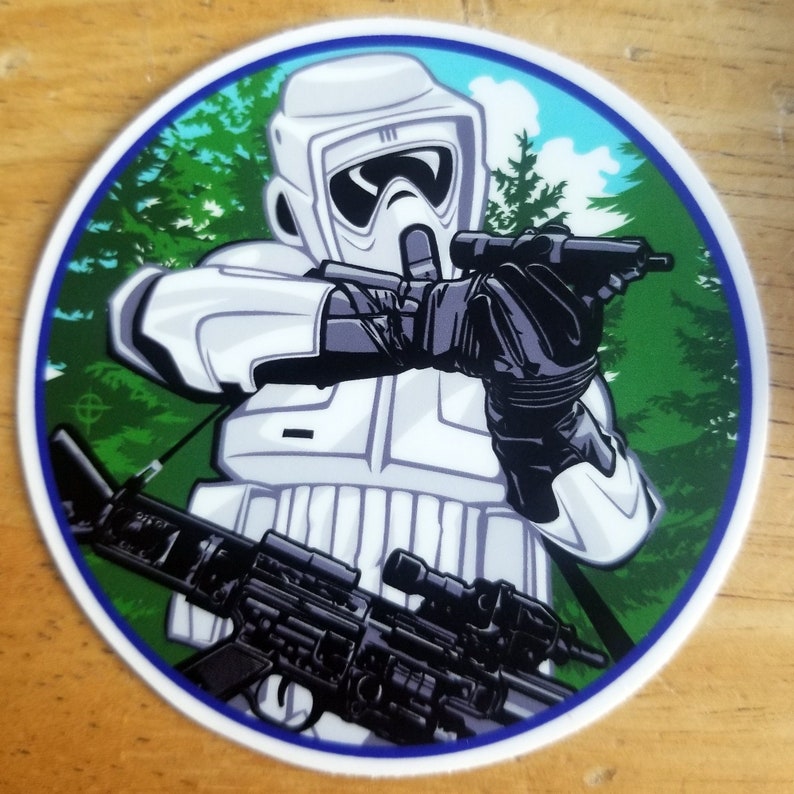 Biker Scout Trooper - Etsy