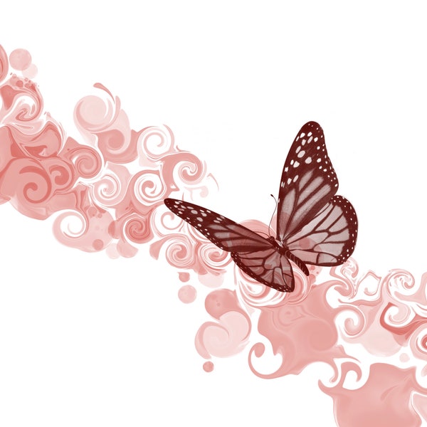 Butterfly Swirls - Etsy
