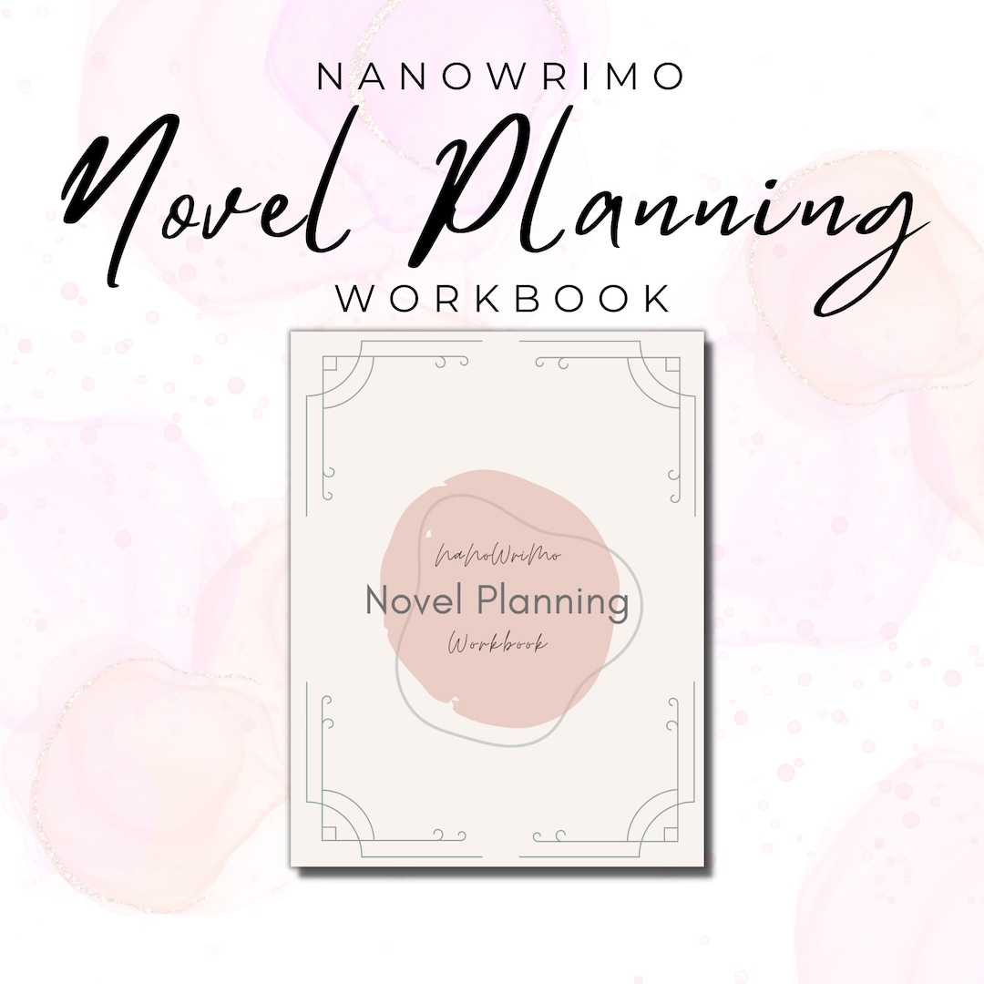 Nanowrimo Novel Planning Workbook - Etsy