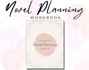 Novel Writing Template, Author Planner, Nanowrimo, Writers Planner ...
