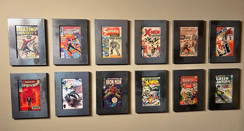 Comic Book Display Frame for Graded/slabbed - Solid Steel - Etsy