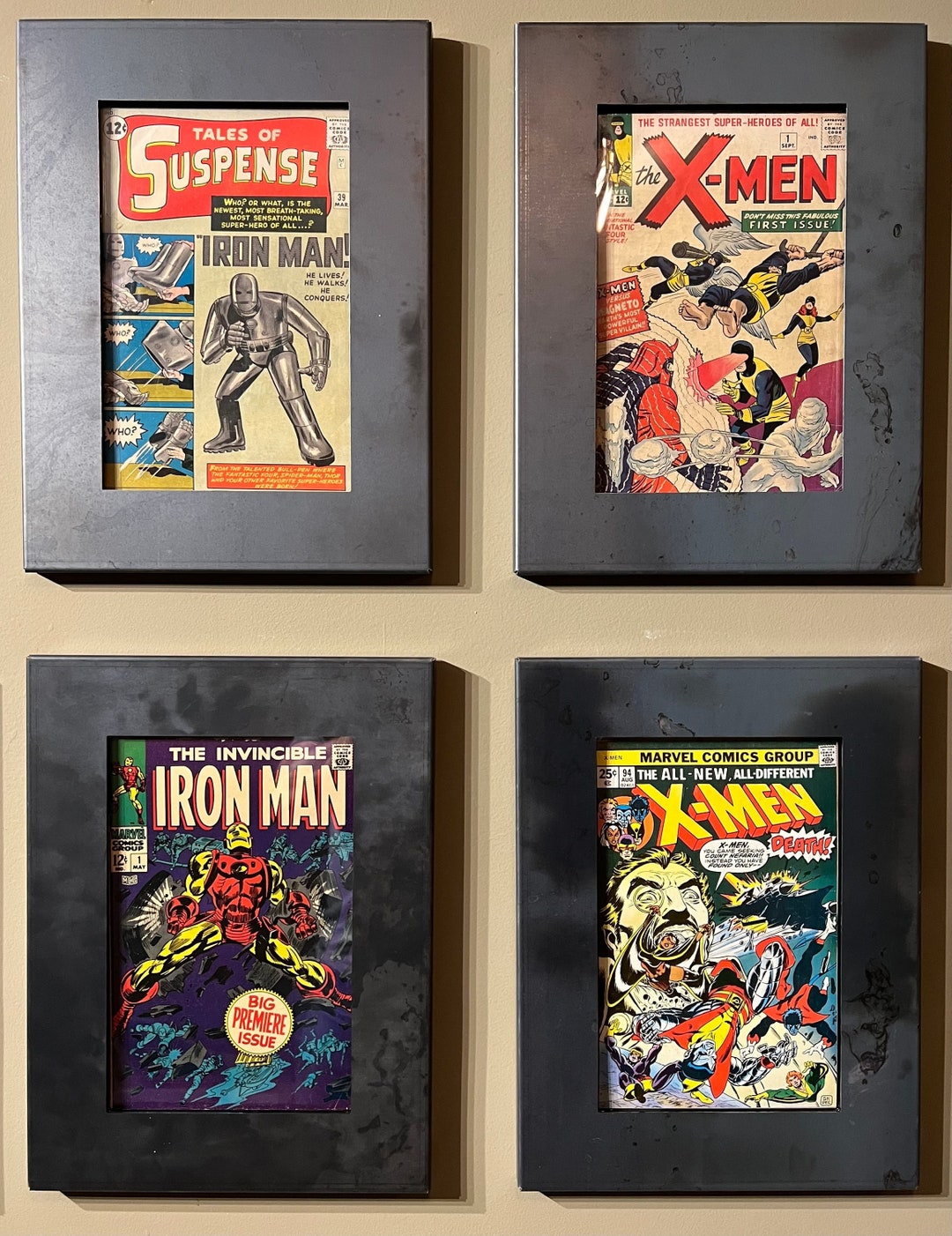 Comic Book Display Frame for Graded/slabbed - Solid Steel - Etsy