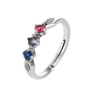 Anime Ring,handmade Ring Inspired by Anime Movies, Silver Color, Color ...