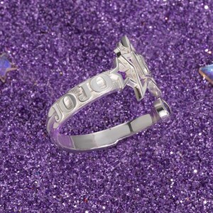 Anime Ringhandmade Ring Inspired by Anime Movies Silver - Etsy