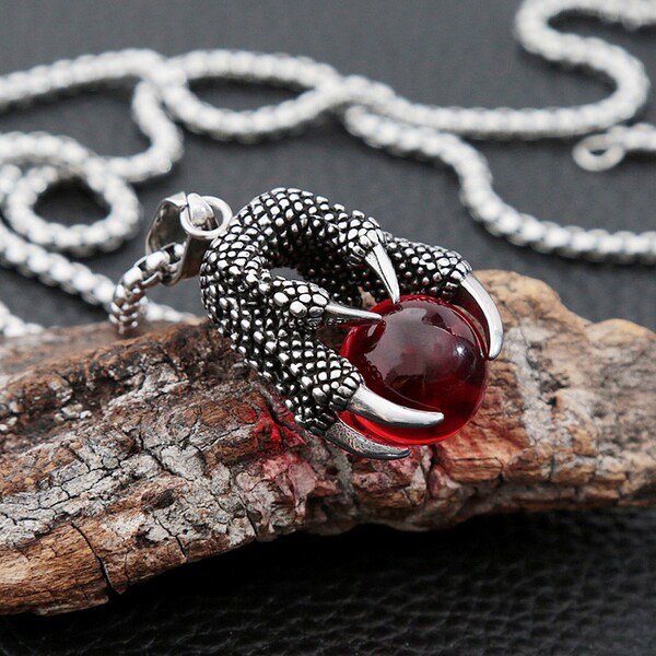 Dragon Claw Necklace - Etsy