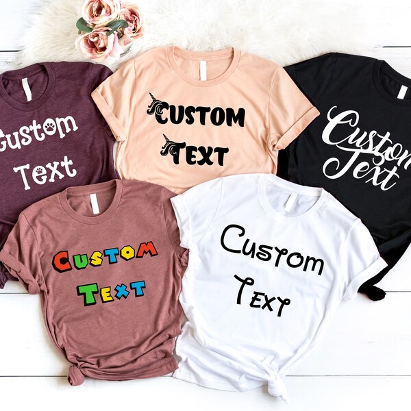 Text Tshirt - Etsy