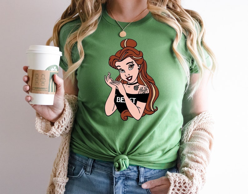 Disney Tattoo Rocker Princess Shirt Disney Punk Princess - Etsy