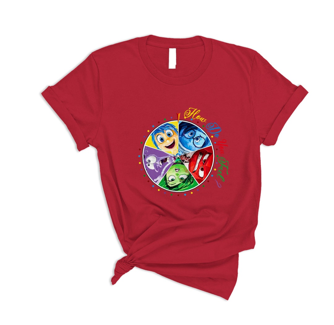 Inside Out Characters Costume, Inside Out Shirt, Inside Out Group ...