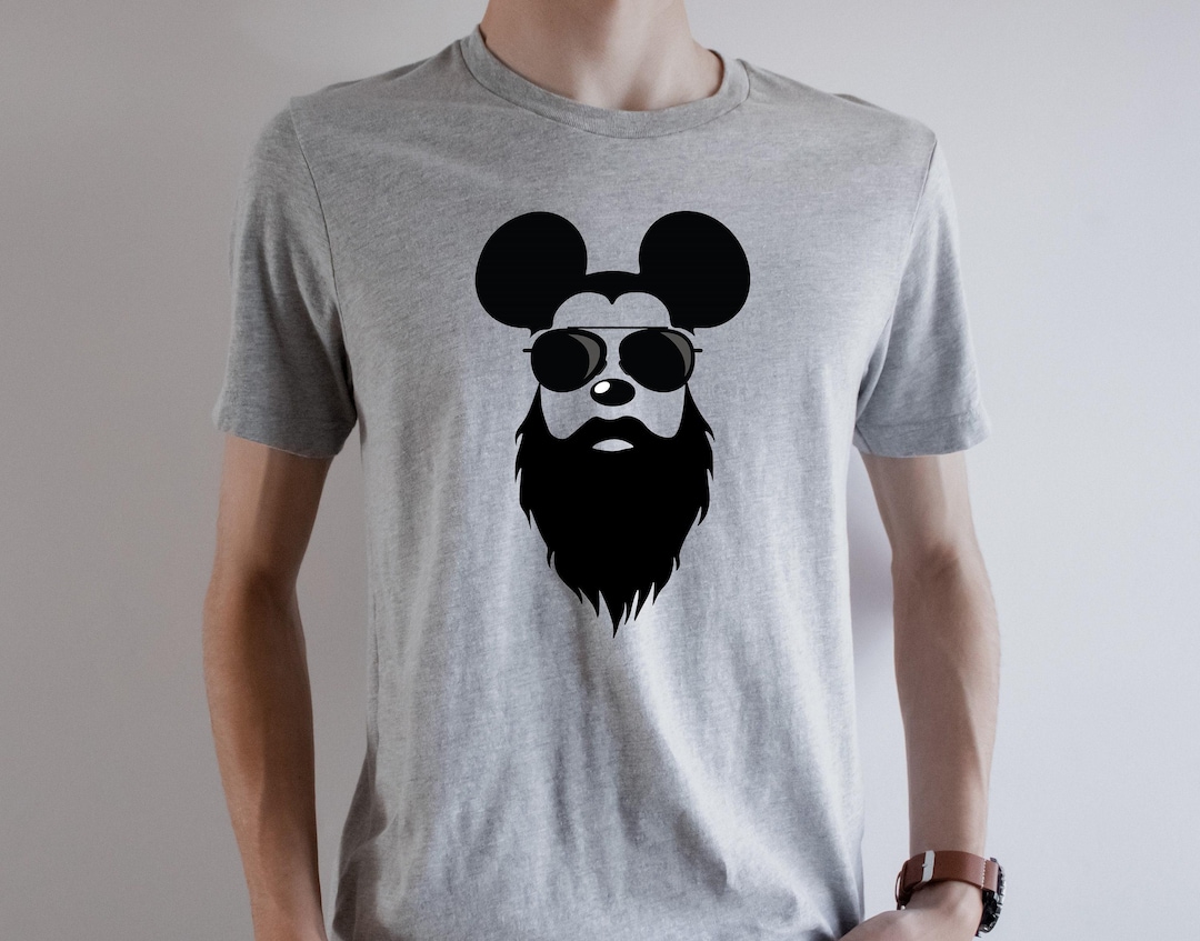 Mickey Beard Shirt, Men's Disney Shirt, Matching Disney Shirts, Disney ...
