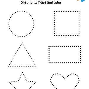 Preschool Worksheets Bundle: Letters, Numbers, Shapes, Objects, and ...