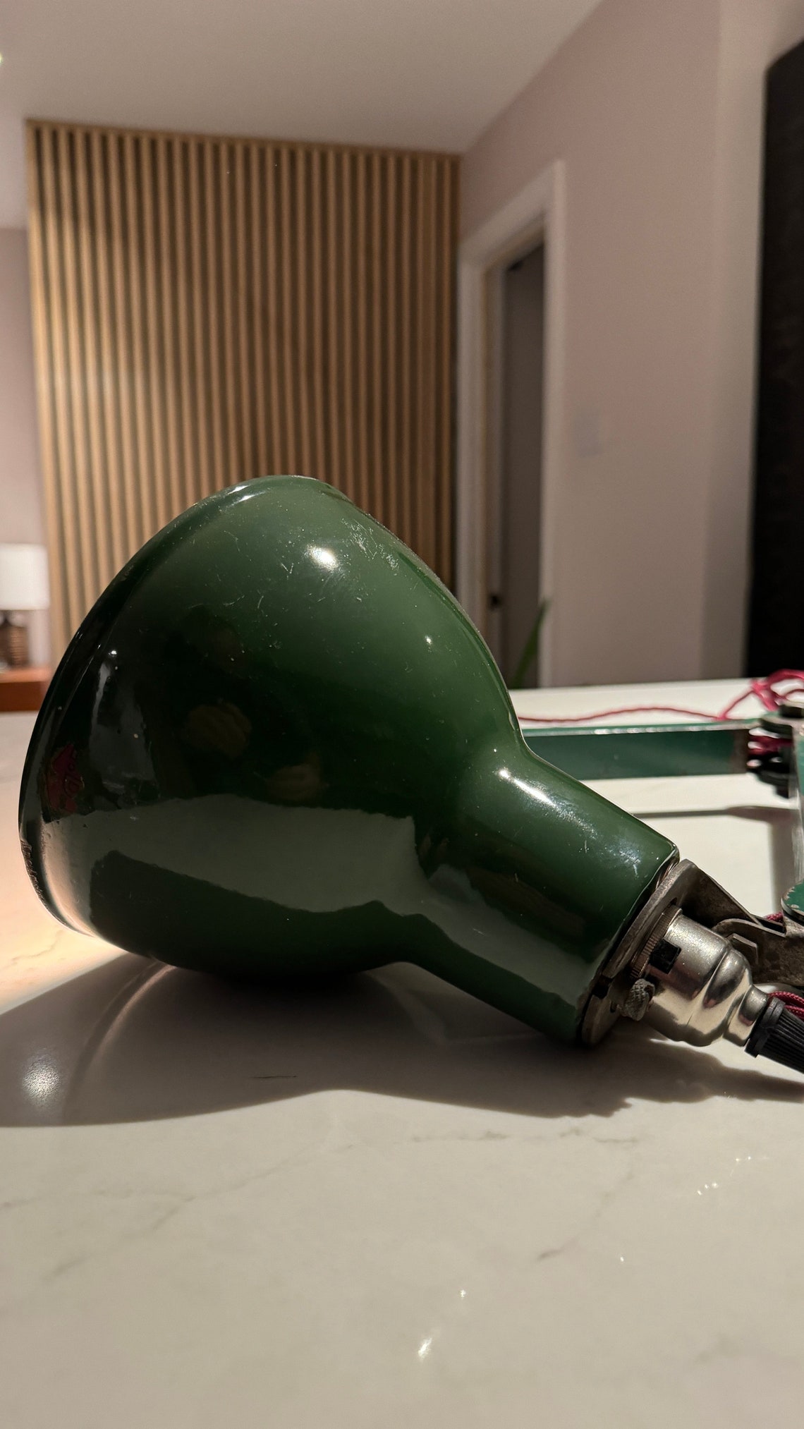 Articulated Green Machinist Lamp Vintage 1950s. Made by EDL. - Etsy