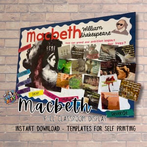 Macbeth Display - Etsy UK