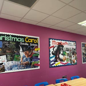 A Christmas Carol Classroom Display - Etsy
